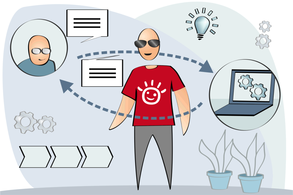 Wie funktioniert ein intelligenter Chatbot? - Cobuddy von acceptIT